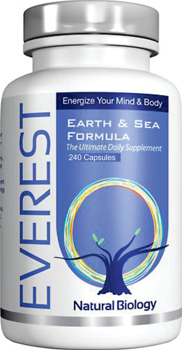 EVEREST Earth & Sea Formula is the Super Food Multivitamin